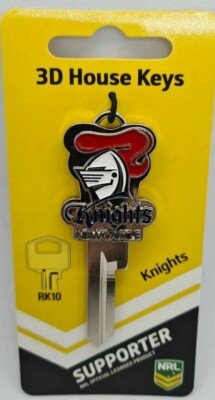 NRL Newcastle Knights 3D House Key Blank - Collectable - NRL - TE2 ...