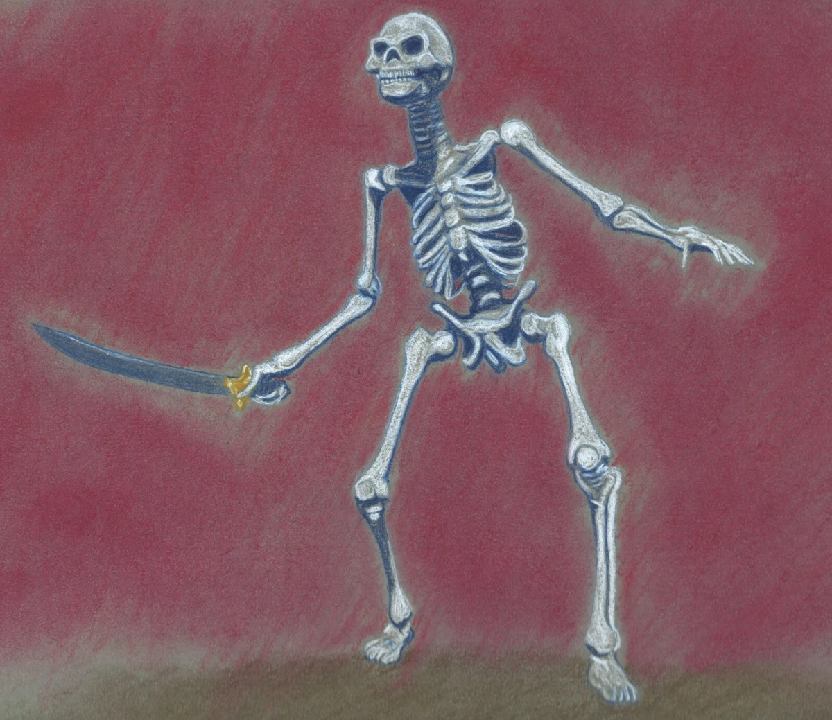 Pirate Skeleton Art Drawings