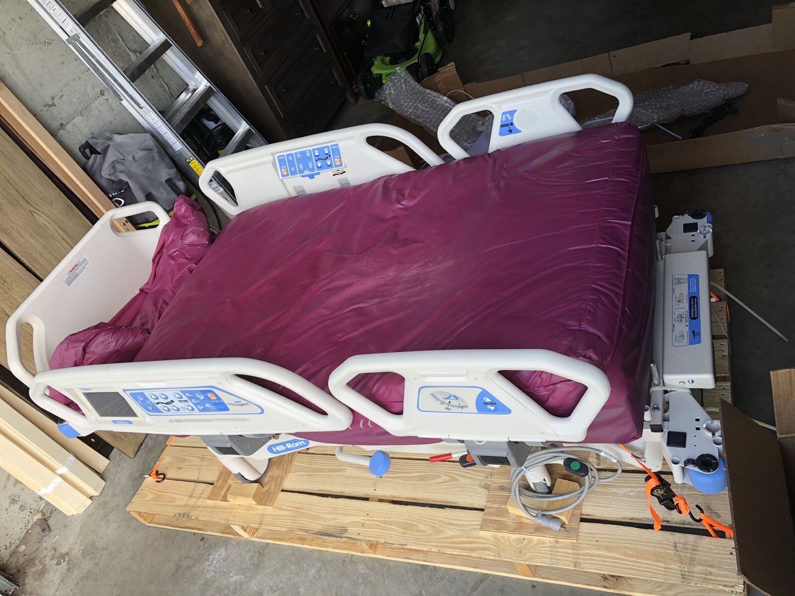 Refurbished Hill ROM Totalcare Spo2rt P1900 Bed | eBay