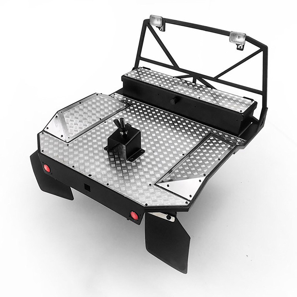 For RC4WD 1/10 TF2 Mojave Model Metal Car Body Rear Bucket Fender ...