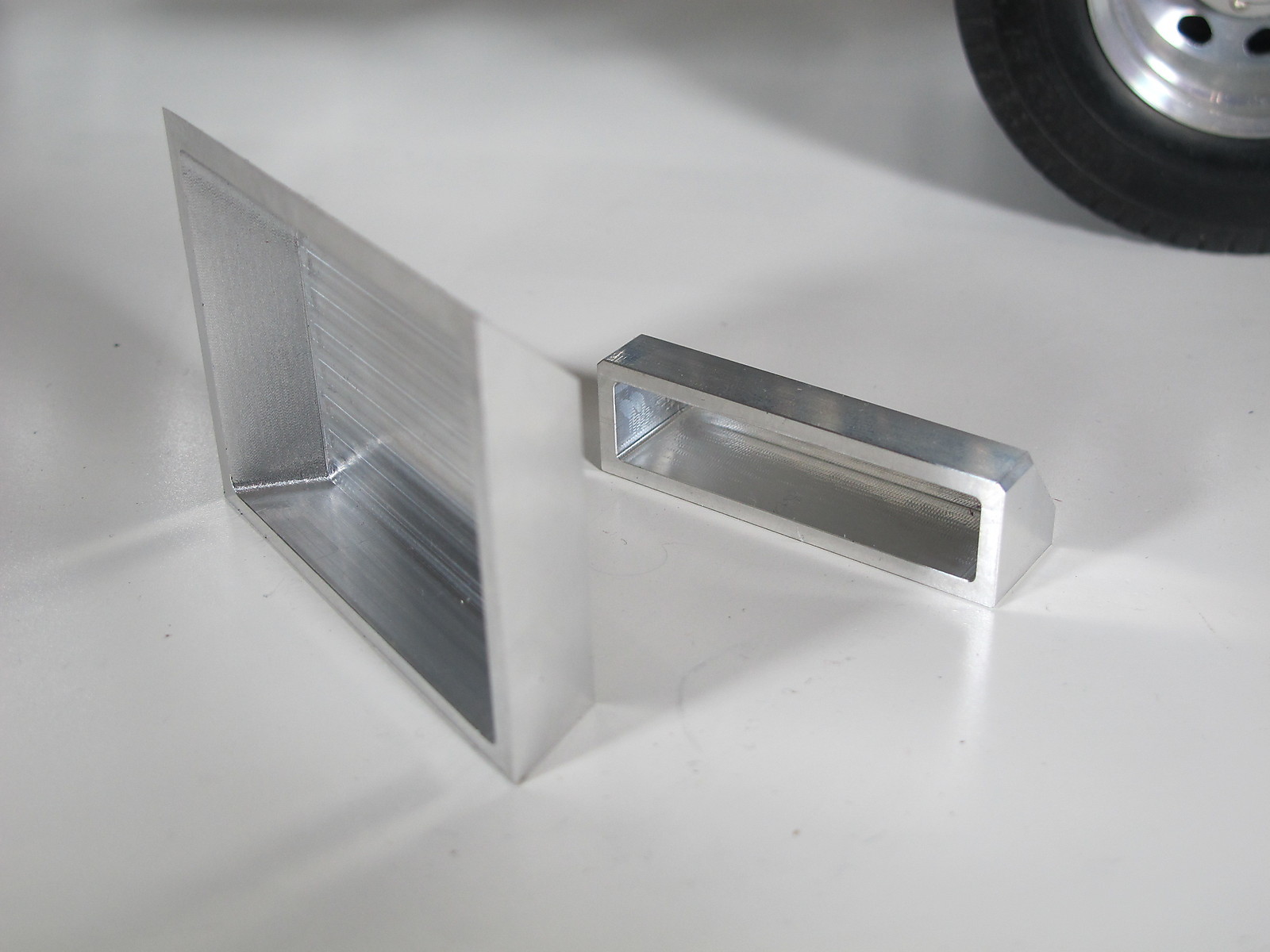 Simulate Rear Frame Rail Tool Box Cover Tamiya 1/14 RC Semi King Hauler ...