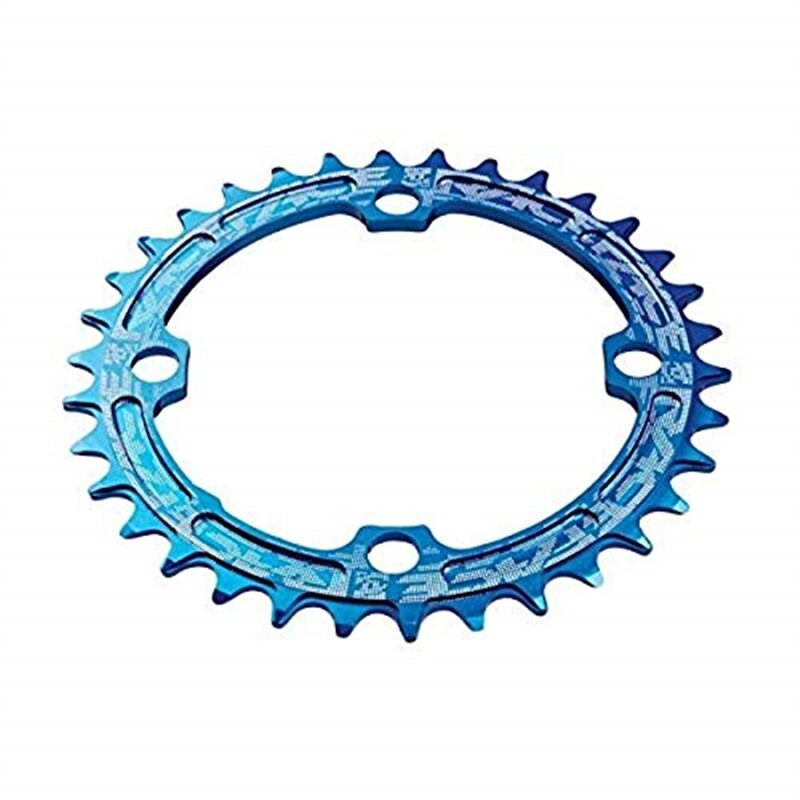 RaceFace Chainring 104 BCD Narrow Wide Blue 104x38 -Open Box | eBay