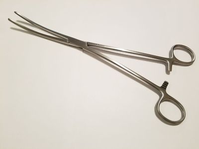 Bozeman Sponge Forceps Curved 10.5" OB/GYN Surgical Instrument | eBay
