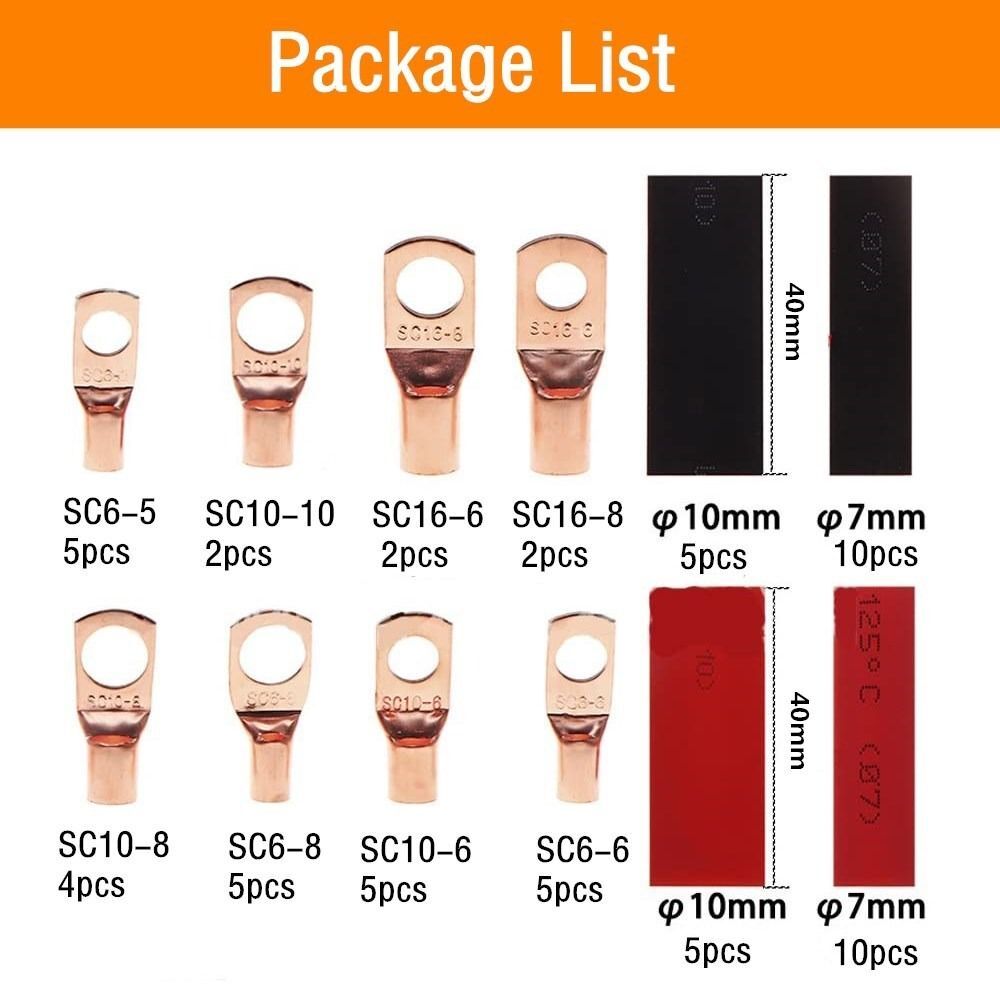 Lugs Battery Cable Ends Copper Wire Lugs For Distribution Box|Marine ...