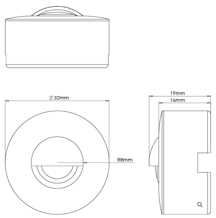 4x EYELID PLINTH LIGHT KIT WITH DRIVER SUITABLE FOR KITCHEN PLINTH ...