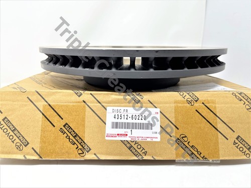 Genuine Toyota 43512-60220 Disc Front Brake 4351260220 OEM | eBay