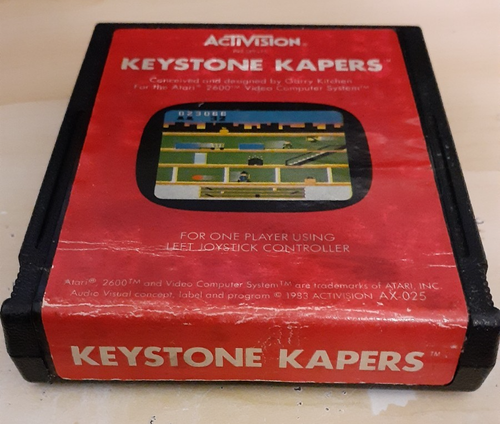 Atari 2600 Game Cartridge - Keystone Kapers - Activision | eBay