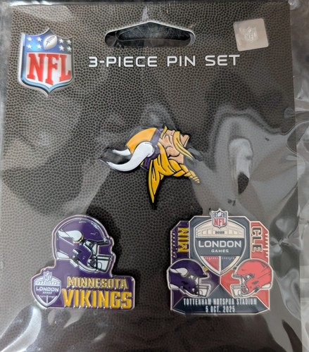 NFL Game Pins Cleveland Browns Minnesota Vikings October 5 2025 London ...