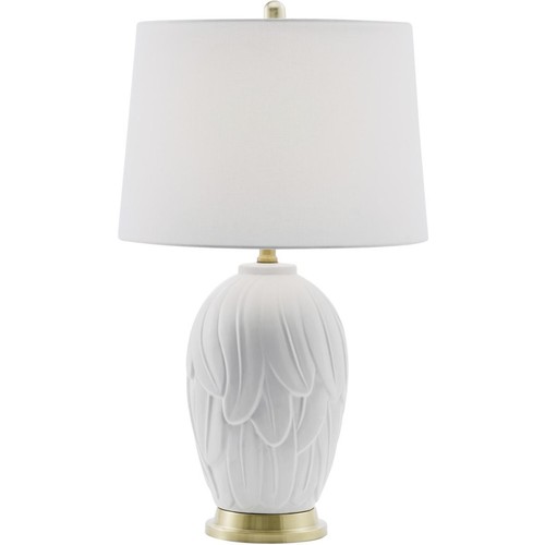 Lite Source LS-23708 Farida 27 inch 150.00 watt White Table Lamp ...