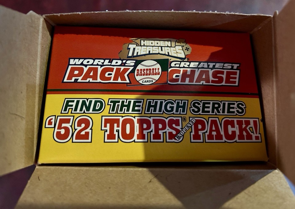 2006 TRISTAR HIDDEN TREASURES WORLDS GREATEST PACK CHASE Open Box Packs ...