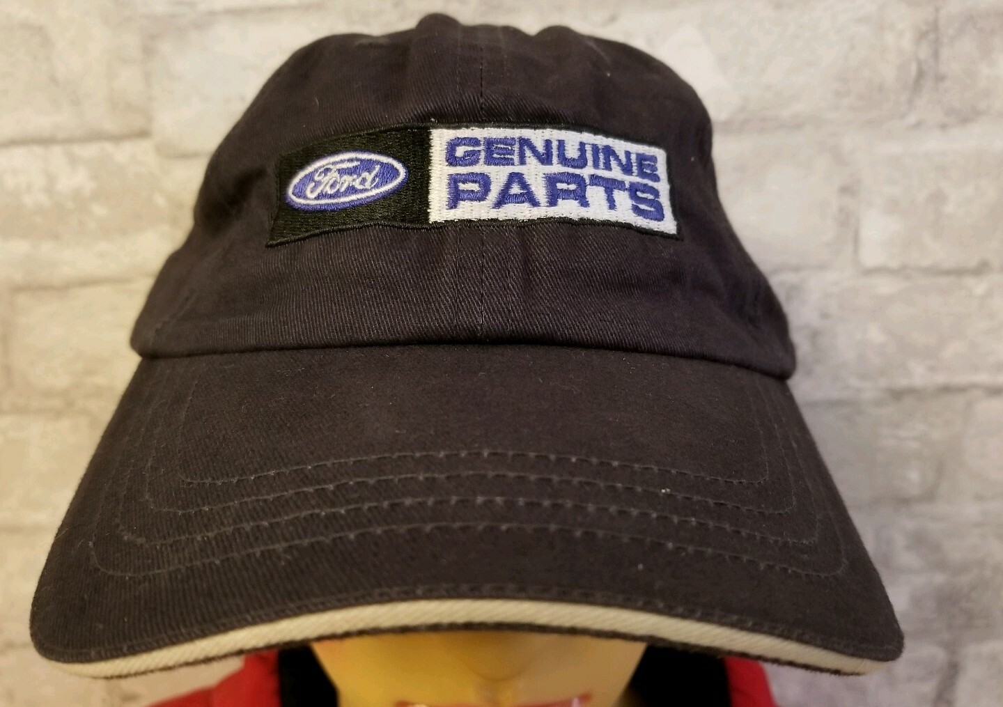 Ford Genuine Parts Hat By Cap America Navy Blue Baseb… - Gem