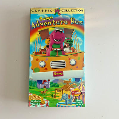 Barney’s Adventure Bus Classic Collection VHS Video Tape PBS ...