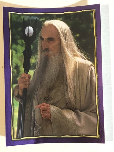 Lord Of The Rings Trading Card Sticker #l Christopher Lee | eBay