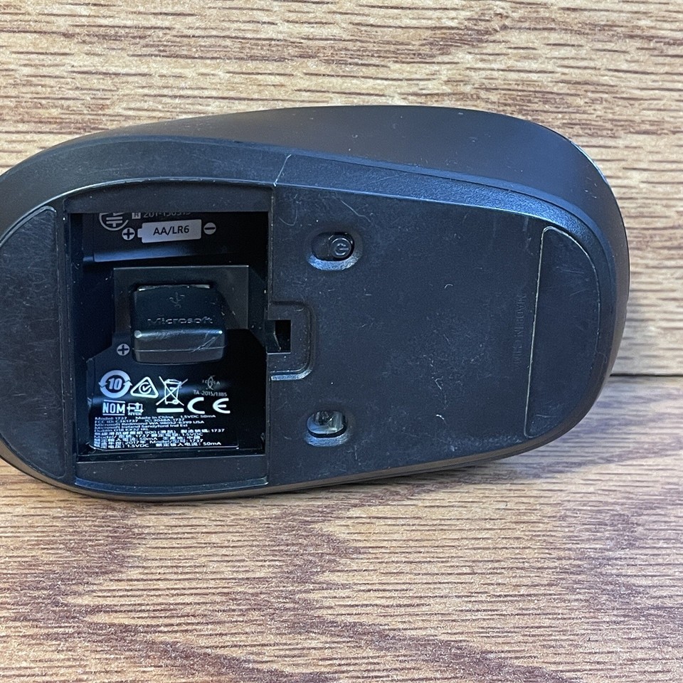 Microsoft 1737 Wireless Bluetooth Mouse w/ Receiver | eBay