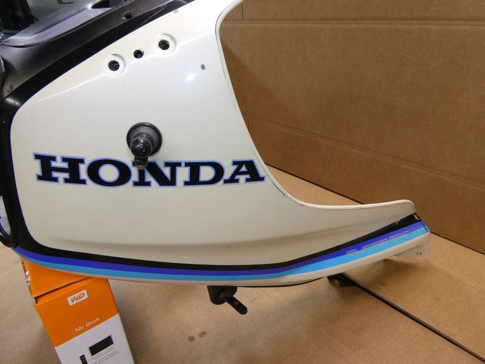 Honda CBX Front Fairing White Blue 1982 1047cc Vintage Survivor With ...
