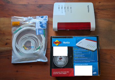 AVM FRITZ!Box 5530 Fiber Glasfasermodem 2x2 Wi-Fi 6 3 GBits 2.5-Gigabit ...