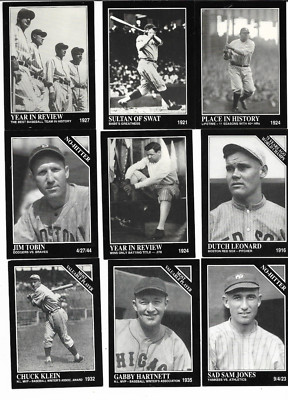 Lot of 190... 1991,92,93 & 94 The sporting News Conlon Collection ...