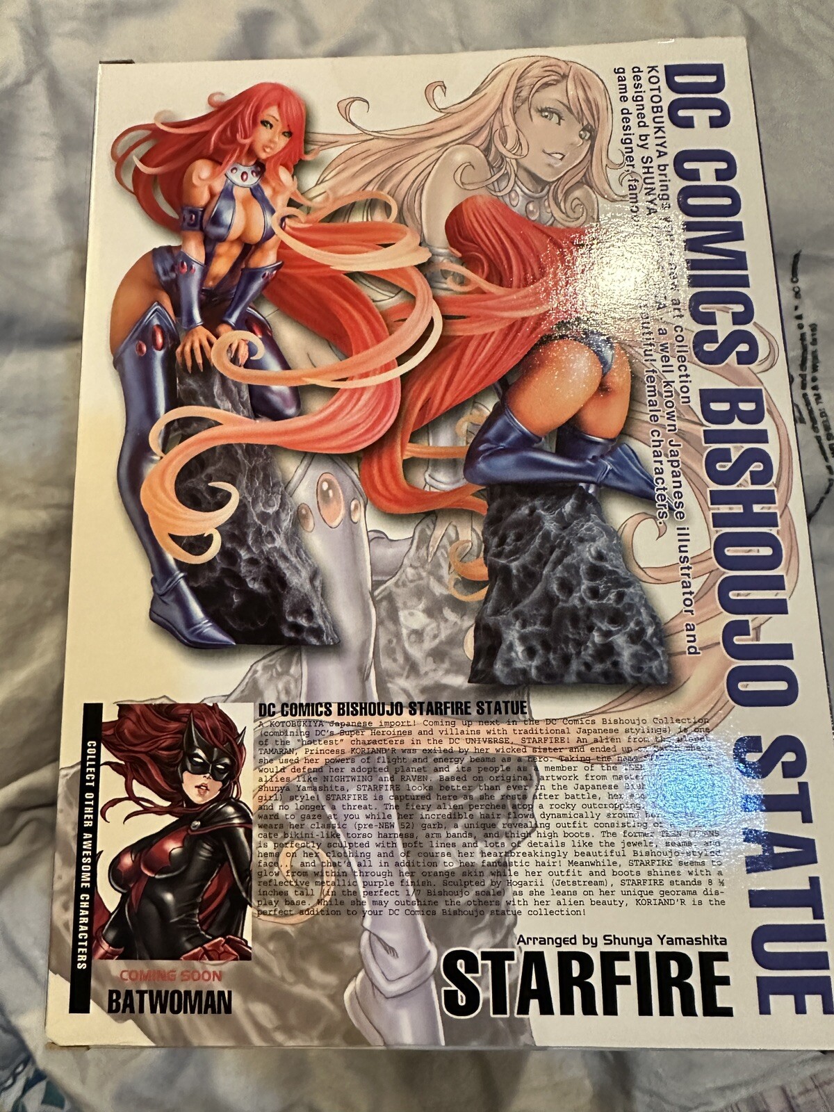 [USA] Brand New Sealed Starfire DC Comics Bishoujo Statue Kotobukiya ...