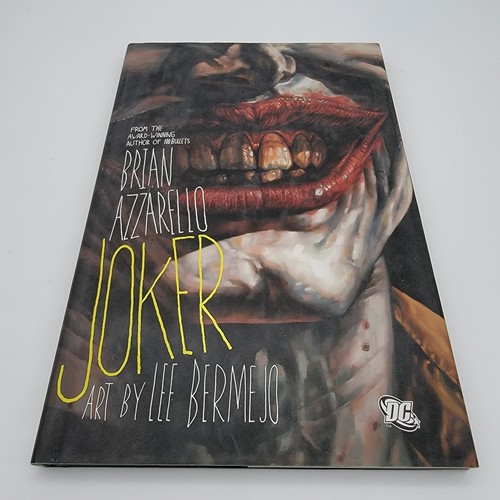 Joker Graphic Novel Brian Azzarello Lee Bermejo DC Comics Hardcover ...