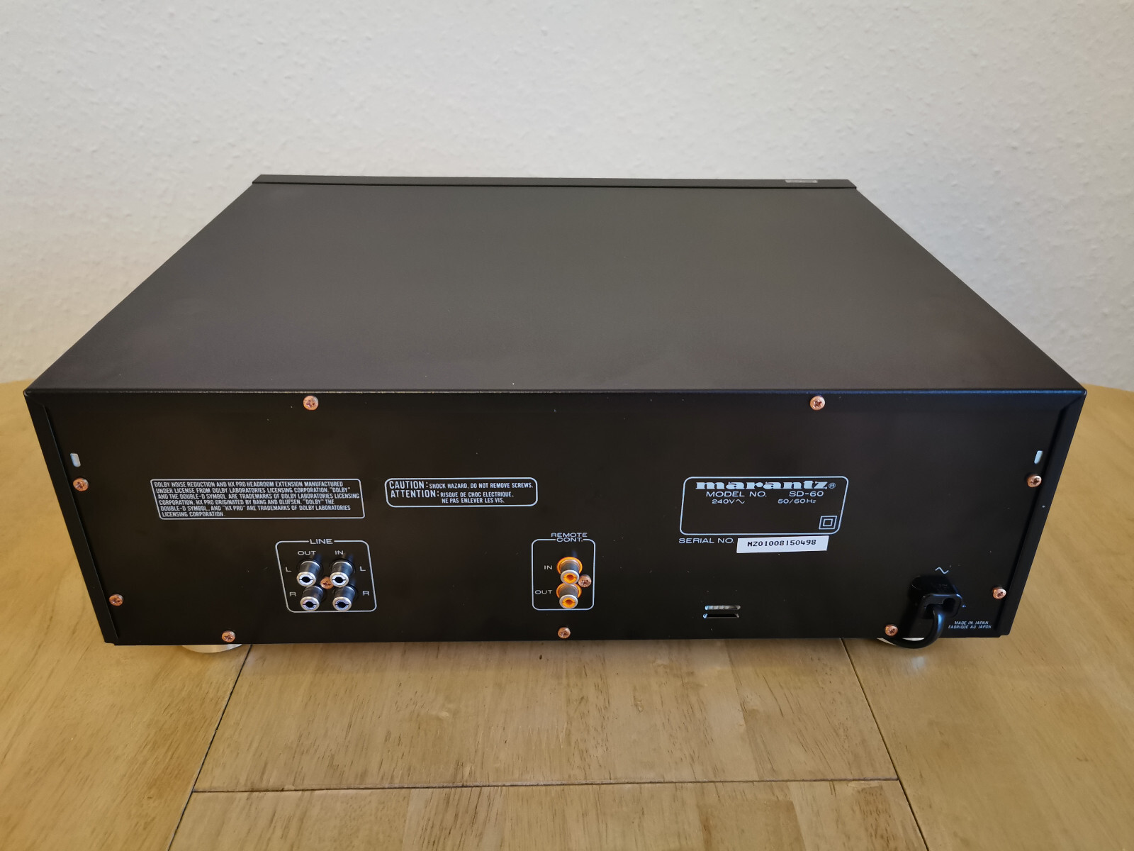 MARANTZ SD-60 Cassette Deck, 3 heads - FULLY | Grelly UK