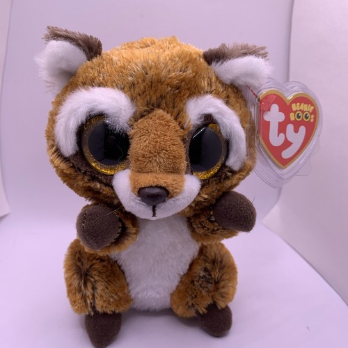 TY Beanie Boos Rusty the Raccoon 6" NWT | eBay