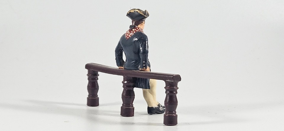 Frontline Figures American Revolution Colonial Sitting on Tavern Rail ...