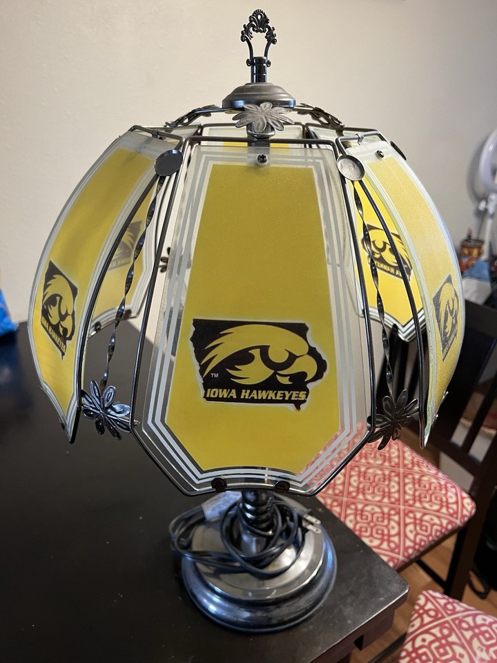 University of Iowa Hawkeyes Touch Lamp - still working | eBay