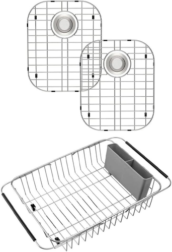 SANNO Sink Protectors Gird for Kitchen Sink, Rack Protector Over... | eBay