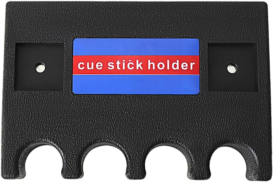 Pool Cue Holder Cue Rest, 4-Cue Portable Weighted Mini Billiard Cue ...