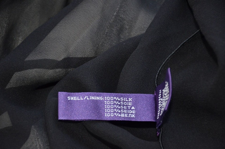 Ralph Lauren Collection Purple Label Made in Italy 100% Silk Dress | eBay