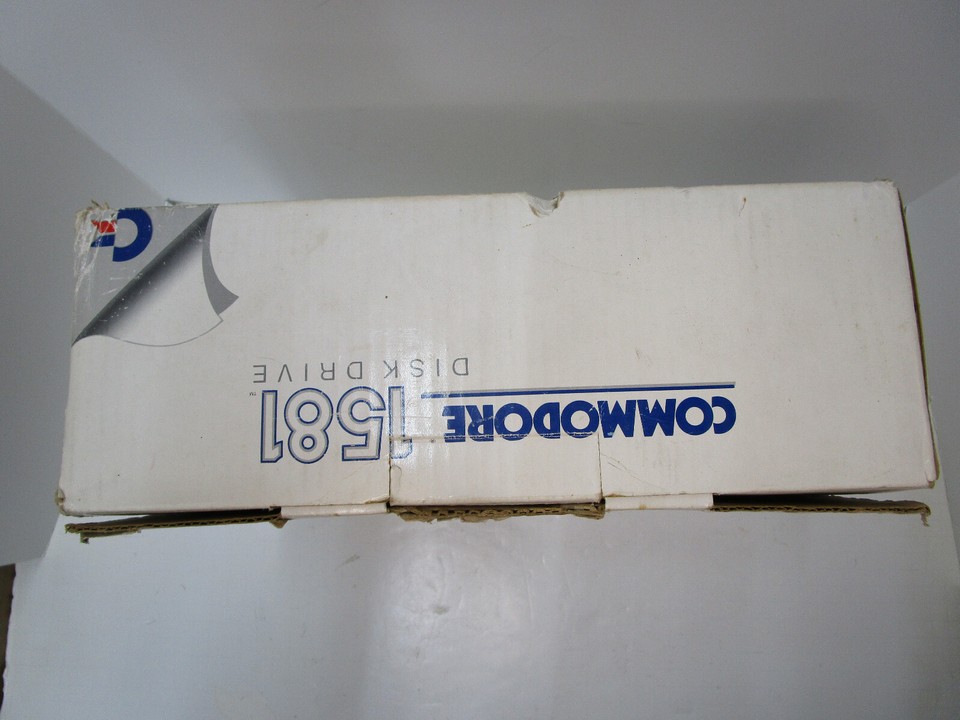 COMMODORE 1581 DISK DRIVE BOXED FOR C64 64C VIC-20 PLUS/4 128 TESTED ...