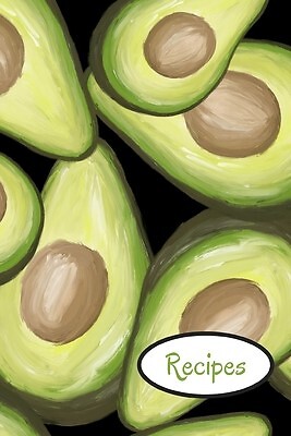 Recipes Avocado write-in recipe book 50 sheets/100 pages 6 x by Atkins ...
