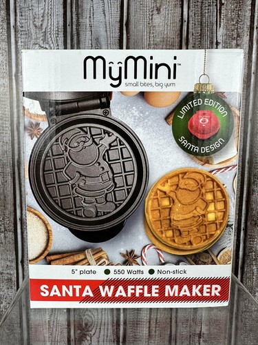 Christmas Nostalgia My Mini Santa Waffle Maker Make Holiday Memories ...