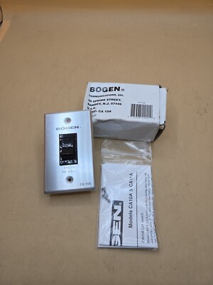 Bogen CA10A Call Switch With SCR Circuit New Press To Call | eBay