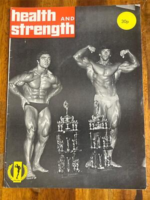 HEALTH AND STRENGTH bodybuilding magazine IAN LAWRENCE & BOYER COE 1975 ...