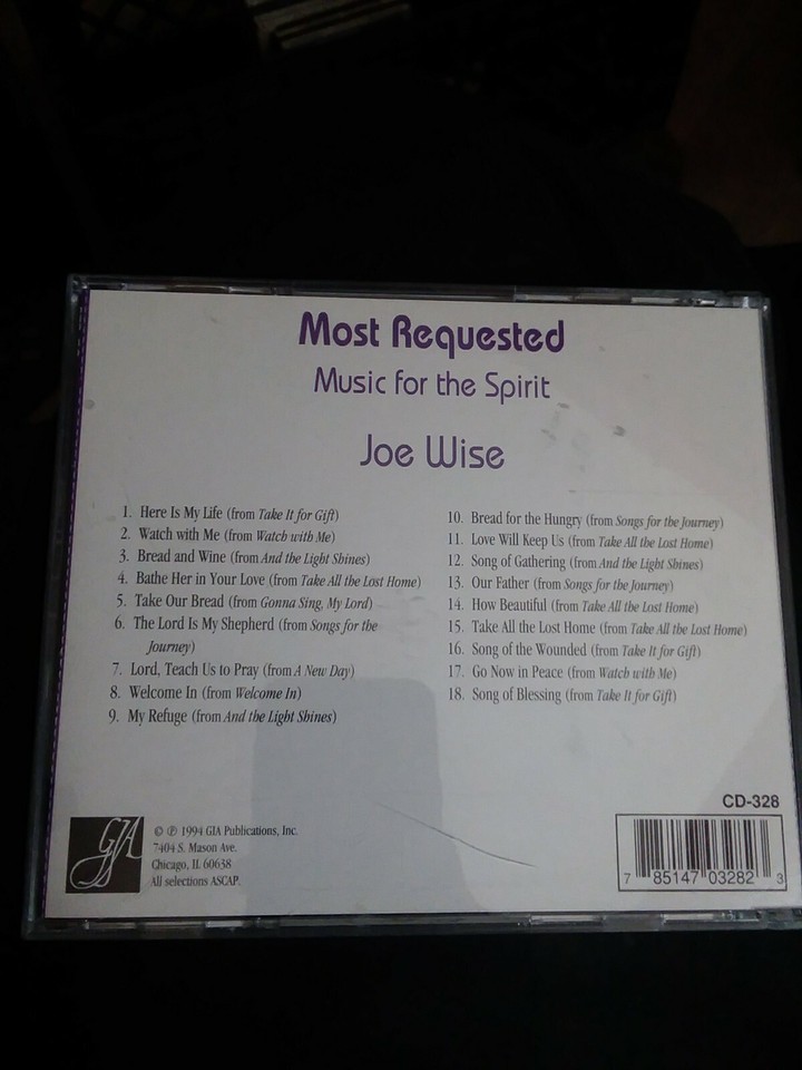 Best of Joe Wise, Vol. 1 by Joe Wise (CD, Jan-1994, Gia) 785147032823| eBay