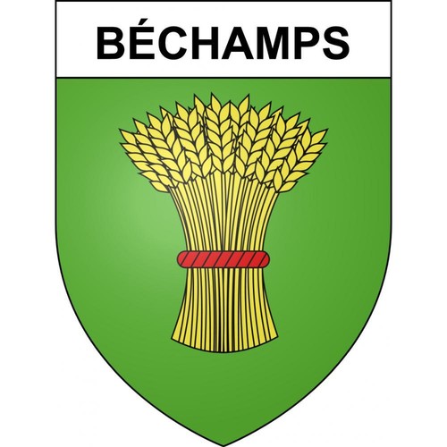 Béchamps 54 ville sticker blason écusson autocollant adhésif | eBay