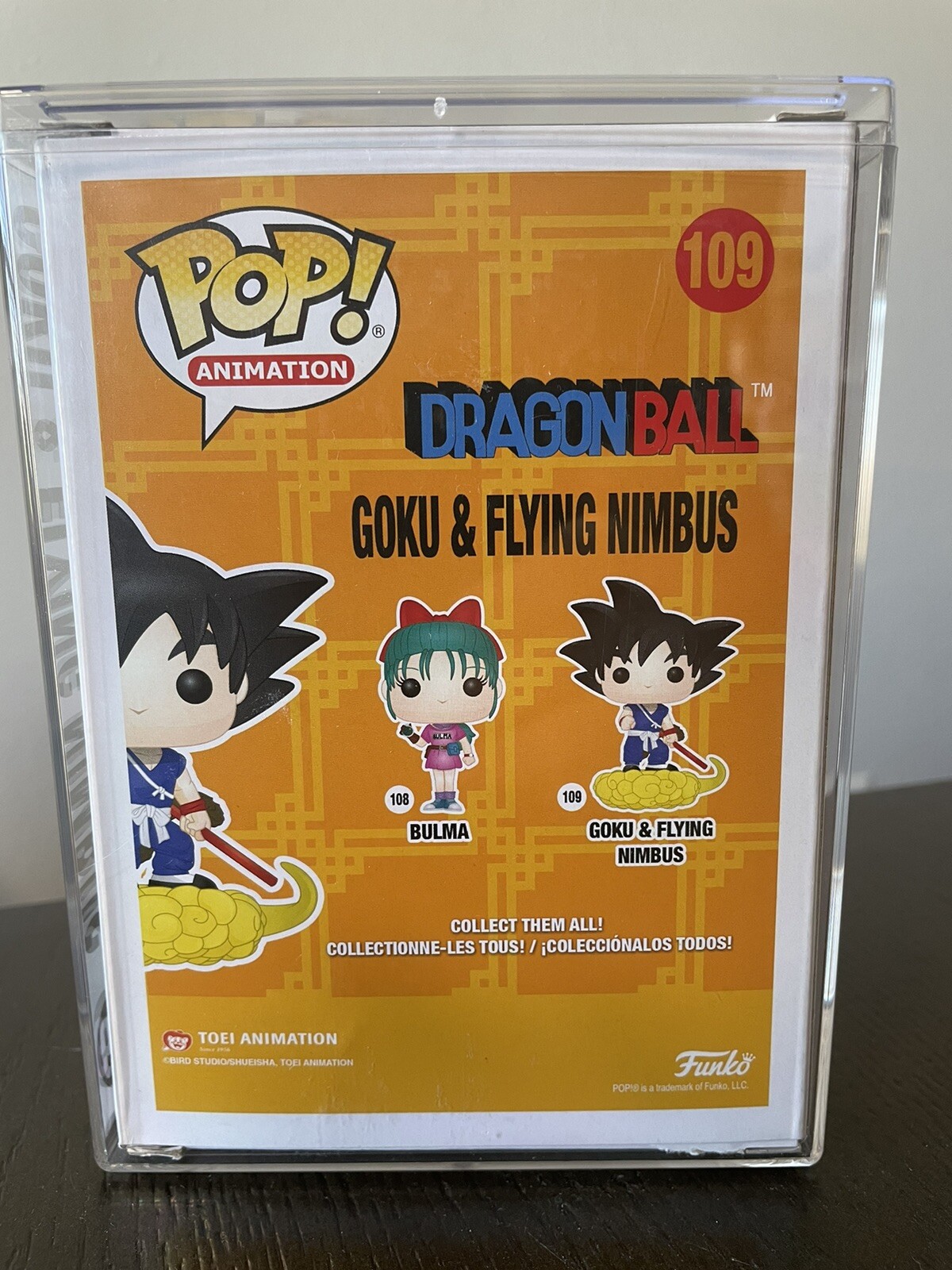 Funko Pop DBZ 109 Goku Hardstack - Signed Stephanie Nadolny MINOR ...