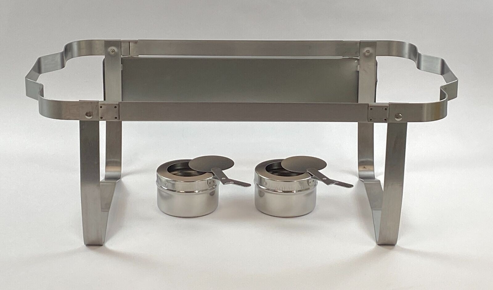 Choice 100FOLDCHAFE Stainless Steel Folding Chafer Set (2 Pack) | eBay