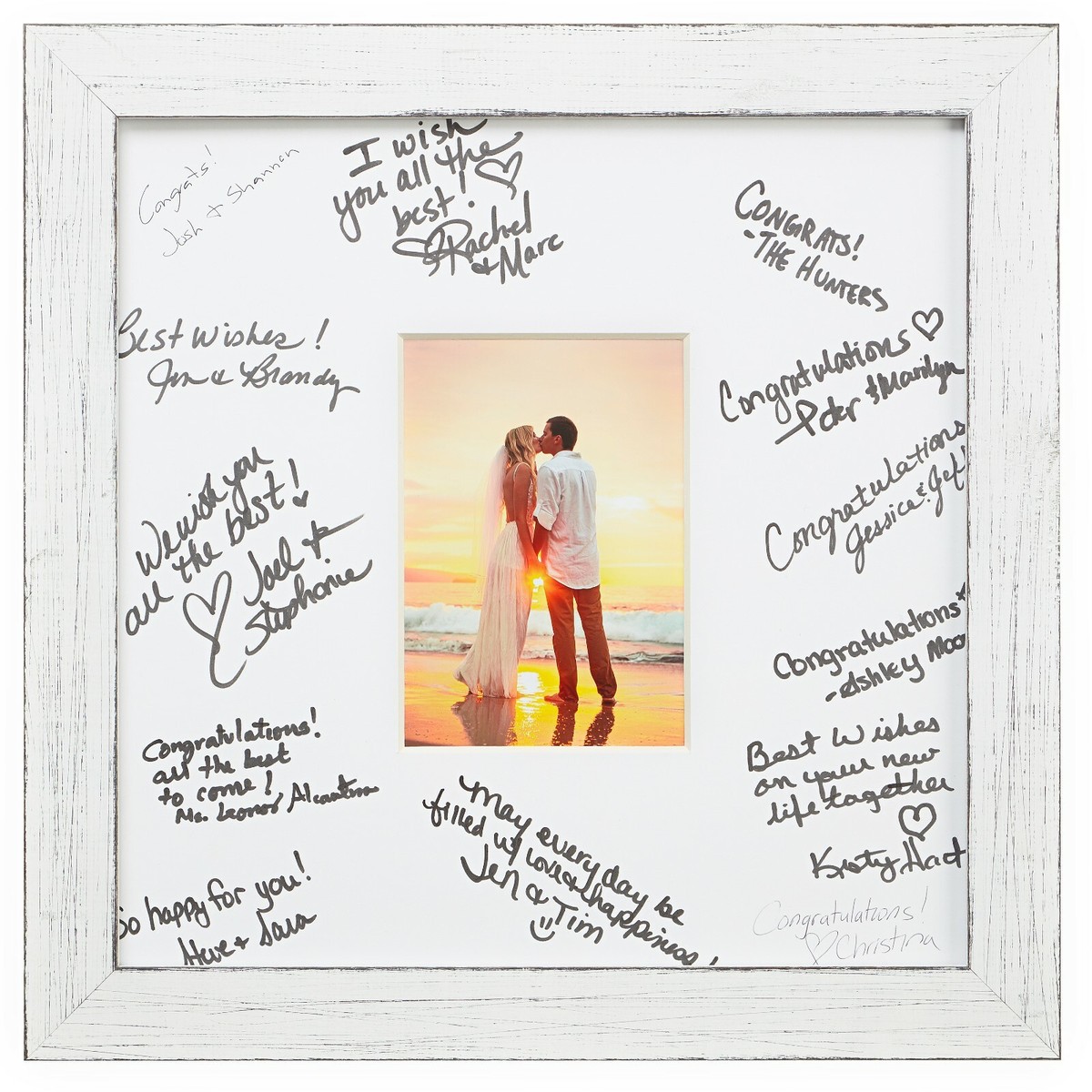 Frame Signature Mat Wedding