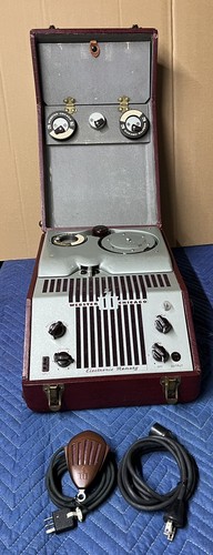1945 Webster Chicago Wire Recorder Model 80, Restored Works 100% ...