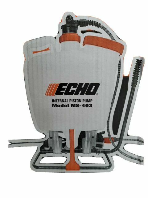 ECHO Ms-403 4 Gallon 60 PSI Internal Piston Pump Pro Backpack Sprayer ...