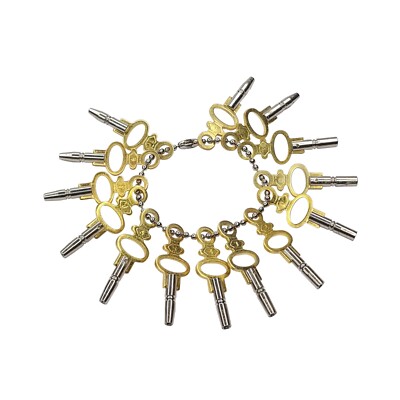 Set of 14 Pocket Watch Key for Winding & Setting Size 00-12 - Antique ...