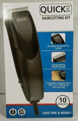 WAHL Quick Cut Hair Clippers Home Haircutting Clipper Kit - 10 Piece ...