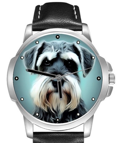 Shanuzer Dog Pet #2 Unique Art Stylish Rare Quality Wrist Watch | eBay ...