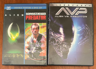 Alien/Predator/Alien Vs. Predator (DVD, 2001)*Arnold Schwarzenegger | eBay