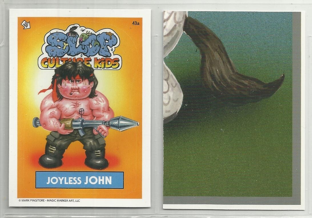Slop Culture Kids Series 1 (Magic Marker) GPK "Parody Sticker" #43a ...
