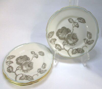 Castleton China Gloria Pattern, 4 Bread and Butter 6.5" Plates, USA | eBay