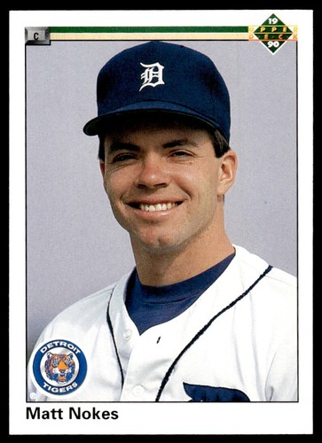 1990 Upper Deck Baseball Card Matt Nokes Detroit Tigers #226 | eBay