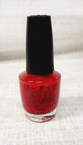 OPI RED HOT RIO Deep Red Creme Shade Nail Polish Lacquer NL A70 NEW ...